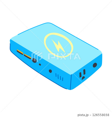 device wireless laptop charger cartoon vector...のイラスト素材 [126558038] - PIXTA