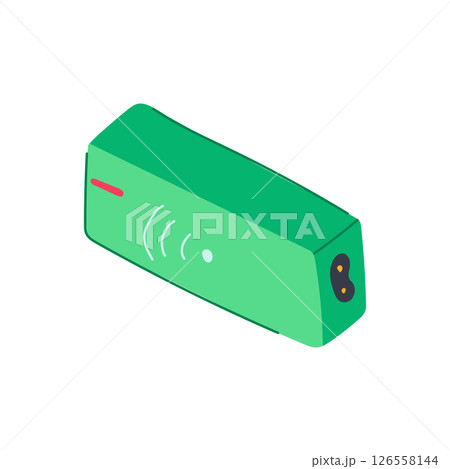 charging wireless laptop charger cartoon vector...のイラスト素材 [126558144 ...