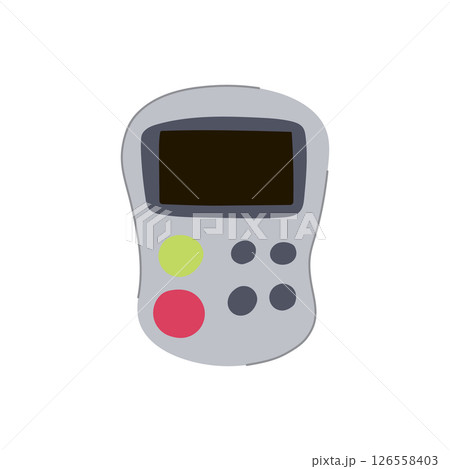 data voting clicker cartoon vector illustrationのイラスト素材 [126558403] - PIXTA
