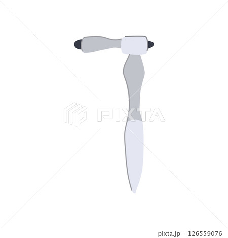 examination reflex hammer cartoon vector...のイラスト素材 [126559076] - PIXTA