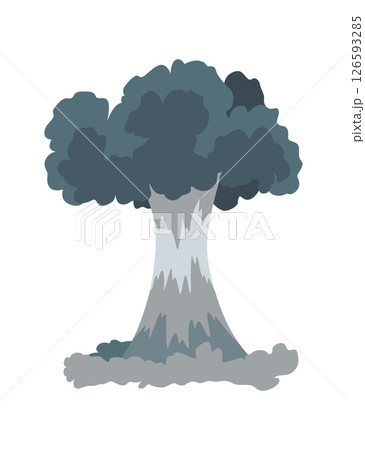 Decorative element to illustrate angry emotion....のイラスト素材 [126593285 ...