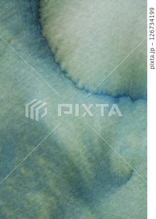 Calm blue watercolor abstract with gentle...のイラスト素材 [126734199] - PIXTA