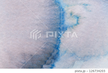 Soft blue hues blend seamlessly in an abstract...のイラスト素材 [126734203 ...