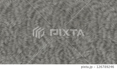 Luxurious chinchilla fur texture background...のイラスト素材 [126789246] - PIXTA