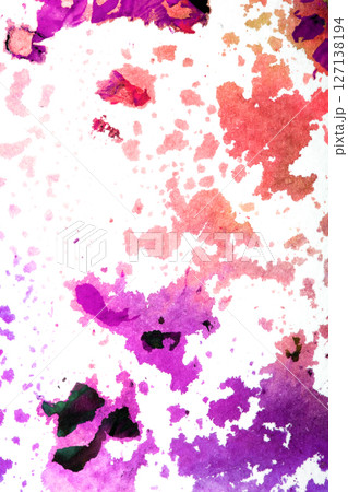 Thick Textured Abstract Acrylic Paint Lines,...の写真素材 [127138194] - PIXTA