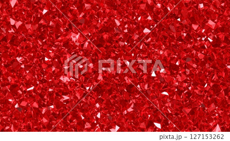 Seamless red ruby background.のイラスト素材 [127153262] - PIXTA