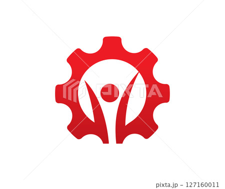 People Tech Logo Template Design Vector,...のイラスト素材 [127160011] - PIXTA