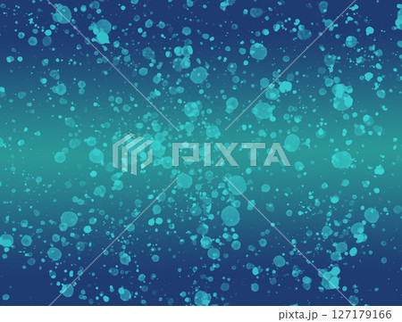 Teal and Blue Splatter Background.のイラスト素材 [127179166] - PIXTA
