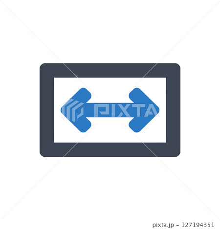 Bidirectional Arrows Iconのイラスト素材 [127194351] - PIXTA