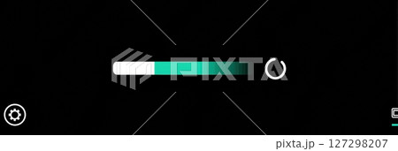 Display shows an update failure with a stuck...のイラスト素材 [127298207] - PIXTA