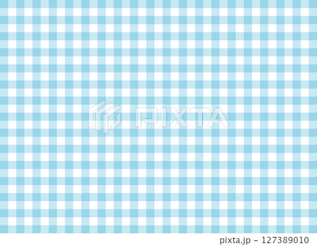 Gingham lines pattern in flat style. Geometric...のイラスト素材 [127389010 ...