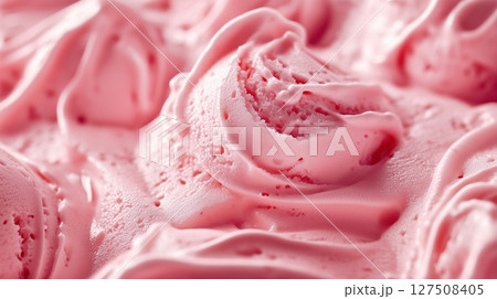 Liquid ice cream surface creamy texture...のイラスト素材 [127508405] - PIXTA