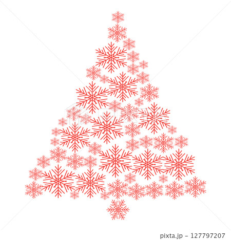 Triangle of gingerbread cookies, gnomes,...のイラスト素材 [127797207] - PIXTA