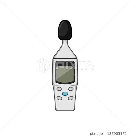 volume noise level meter cartoon vector...のイラスト素材 [127905573] - PIXTA