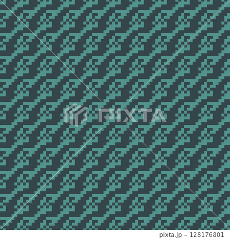 Geometric houndstooth color seamless pattern...のイラスト素材 [128176801] - PIXTA