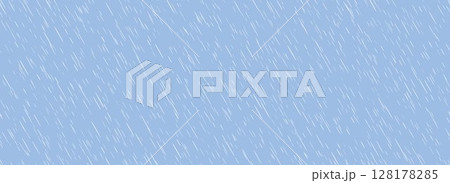 Diagonal falling rain seamless pattern. Blue...のイラスト素材 [128178285] - PIXTA