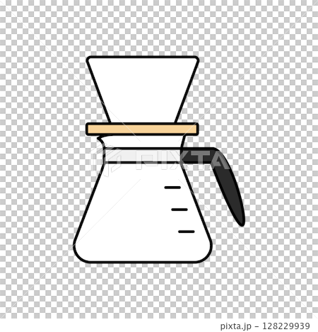 Stock Illustration: Vector of a hand drip... - Stock Illustration ...