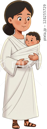 Young Roman Motherのイラスト素材 [128255729] - PIXTA