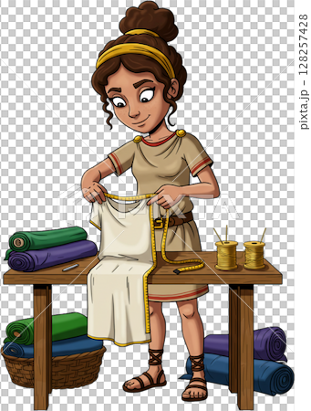 Roman Textile Weaverのイラスト素材 [128257428] - PIXTA