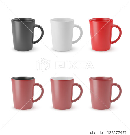 Set of Empty Cupsのイラスト素材 [128277471] - PIXTA