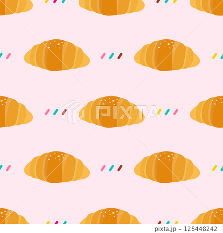 Seamless pattern of shio panのイラスト素材 [128448242] - PIXTA