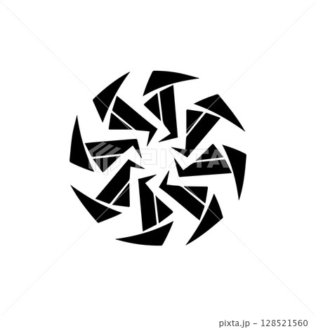 Perun Symbol Silhouette Vectorのイラスト素材 [128521560] - PIXTA