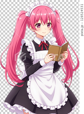 Female Maidのイラスト素材 [128524531] - PIXTA