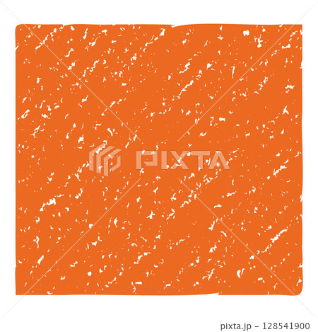 Orange chalk texture background inspired by...のイラスト素材 [128541900] - PIXTA