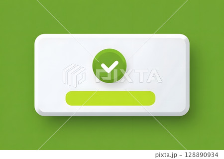 Success notification popupのイラスト素材 [128890934] - PIXTA