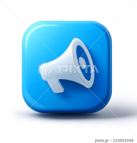 App notification sound iconのイラスト素材 [128891088] - PIXTA