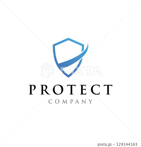 Protection Logo design with modern and unique...のイラスト素材 [129144163] - PIXTA