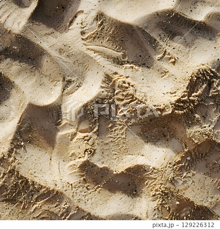 Close-up of sand texture summer theme, high...のイラスト素材 [129226312] - PIXTA