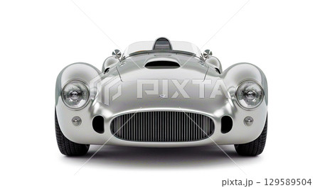 Retro Racing Carのイラスト素材 [129589504] - PIXTA