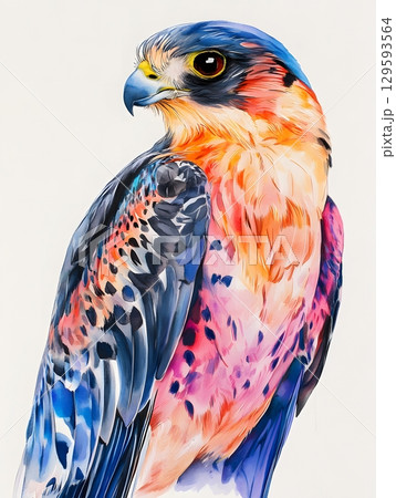 magic_desert_falconのイラスト素材 [129593564] - PIXTA