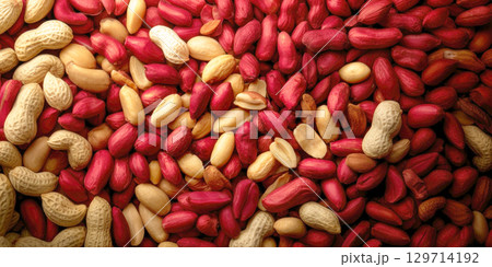 A full-frame, detailed close-up of red skin...のイラスト素材 [129714192] - PIXTA