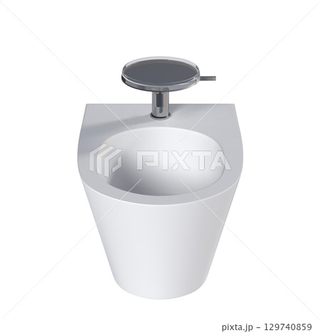 Lavatory pan isolated on a transparent...のイラスト素材 [129740859] - PIXTA