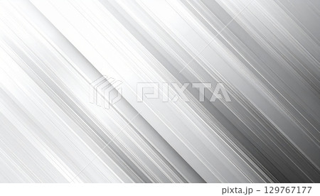 Abstract diagonal silver metal stripes pattern...のイラスト素材 [129767177 ...