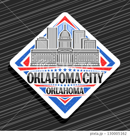 Vector logo for Oklahoma Cityのイラスト素材 [130005162] - PIXTA