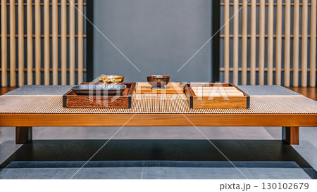 Celebrating Chuseok with traditional Korean...のイラスト素材 [130102679] - PIXTA