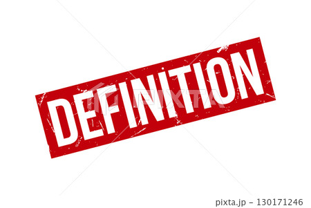 Definition Rubber Stamp Seal Vectorのイラスト素材 [130171246] - PIXTA