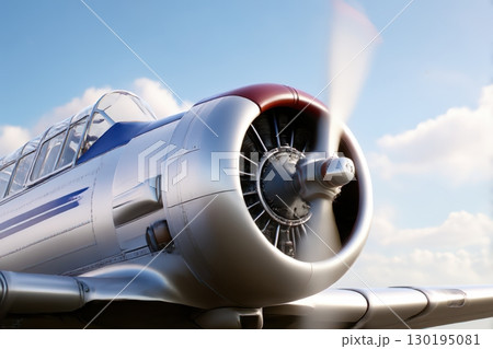 Plane propeller close upのイラスト素材 [130195081] - PIXTA