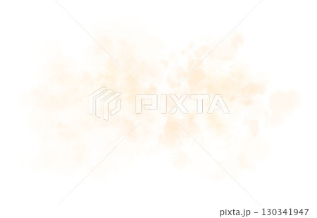 Highly translucent orange smoke haze template...のイラスト素材 [130341947] - PIXTA