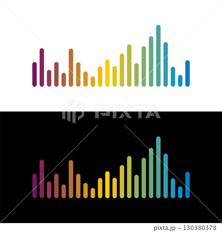 Volume sound logo template Illustration Design....のイラスト素材 [130380378 ...