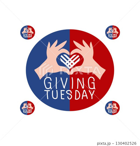 giving Tuesday Design free vector illustrationのイラスト素材 [130402526] - PIXTA