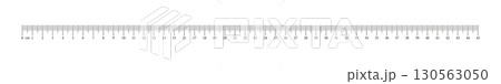 Measuring chart with 45 centimeters. Ruler...のイラスト素材 [130563050] - PIXTA