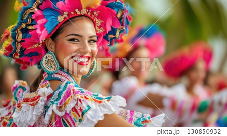 Traditional Quadrilha Dance Performance with...のイラスト素材 [130850932] - PIXTA