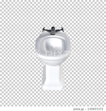 Lavatory pan isolated on a transparent...のイラスト素材 [130955372] - PIXTA