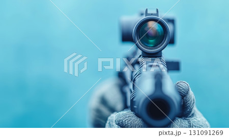 Focused Weapon in Close Quarters Combat Scene...のイラスト素材 [131091269] - PIXTA
