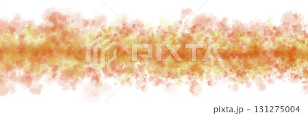 Yellow red and orange smoke stripe template...のイラスト素材 [131275004] - PIXTA