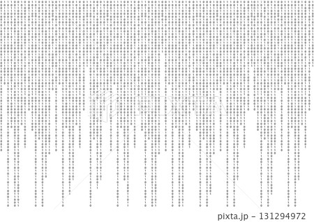 Binary code Computer matrix background....のイラスト素材 [131294972] - PIXTA